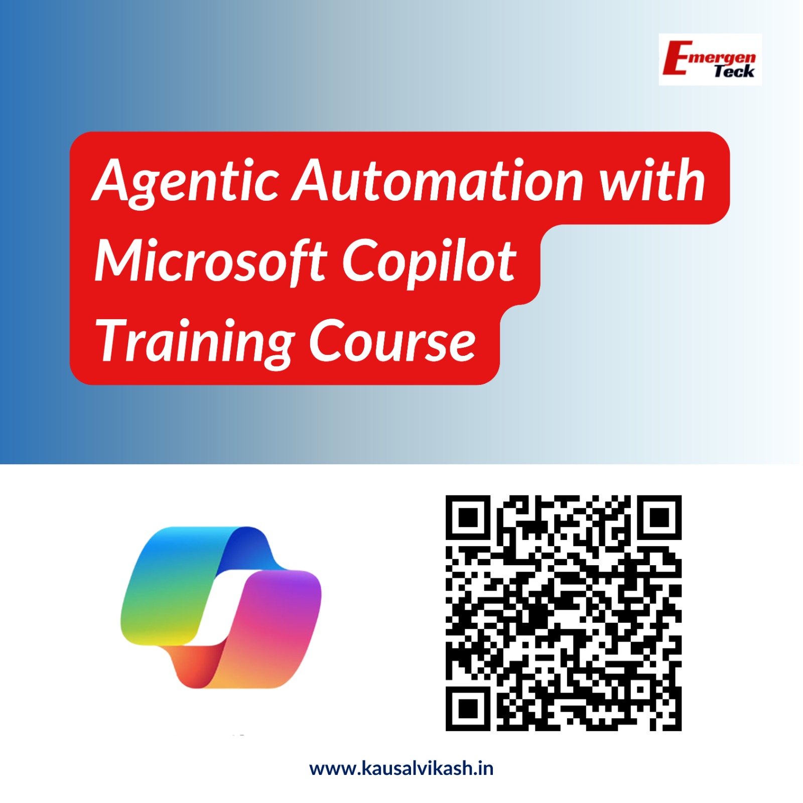 Agentic Automation Training with Microsoft Copilot Studio | EmergenTeck