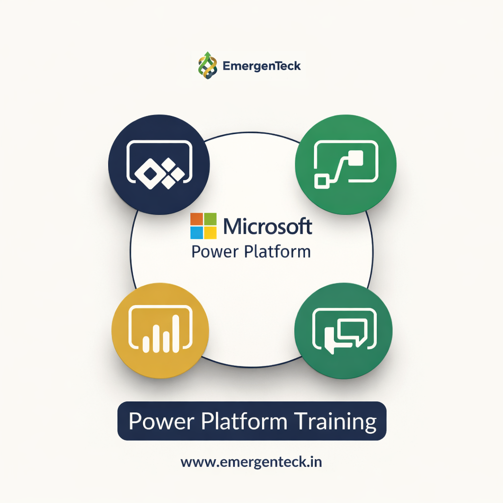 Power Platform Training & Certification Course in India | Emergenteck